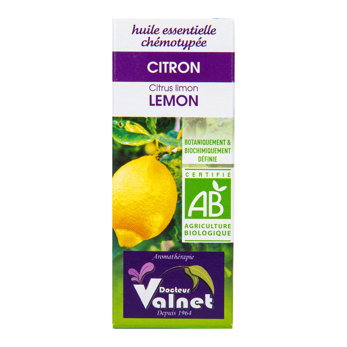 Éterický olej citron 10 ml BIO DOCTEUR VALNET – Econea.cz