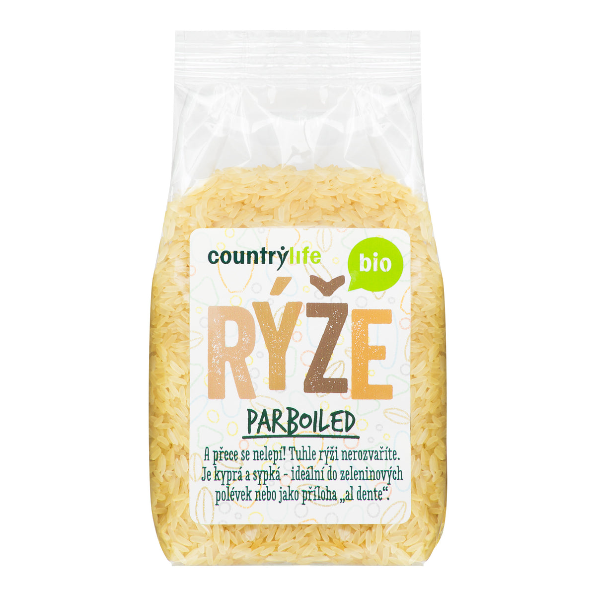Rýže parboiled 500 g BIO COUNTRY LIFE – Econea.cz
