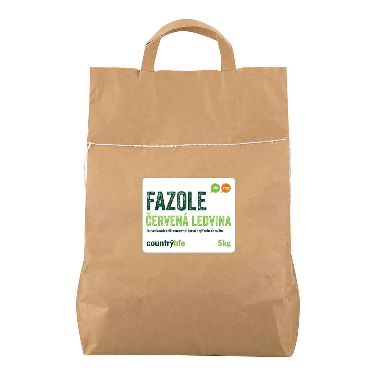 Fazole červená ledvina 5 kg BIO COUNTRY LIFE – Econea.cz