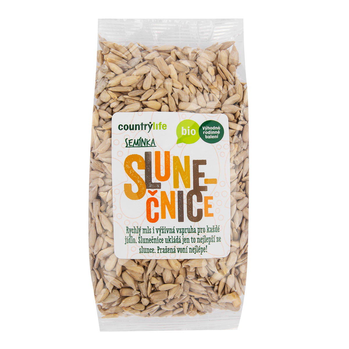 Slunečnicová semínka 250 g BIO COUNTRY LIFE – Econea.cz