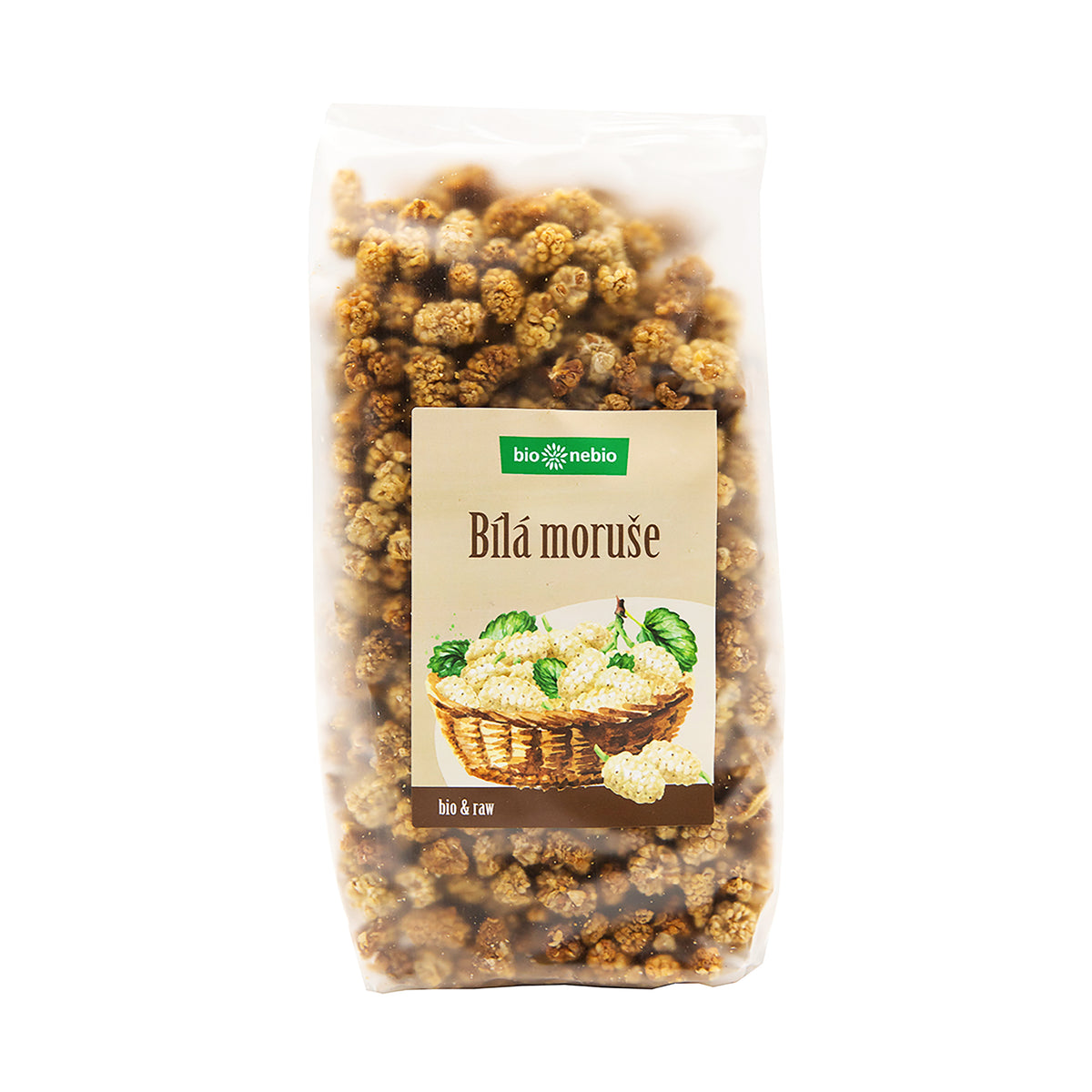 Moruše sušená bílá 400 g BIO BIO NEBIO – Econea.cz