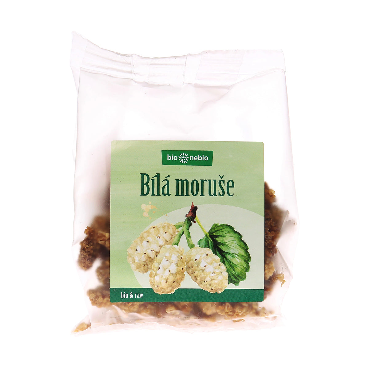 Moruše sušená bílá 100 g BIO BIO NEBIO – Econea.cz