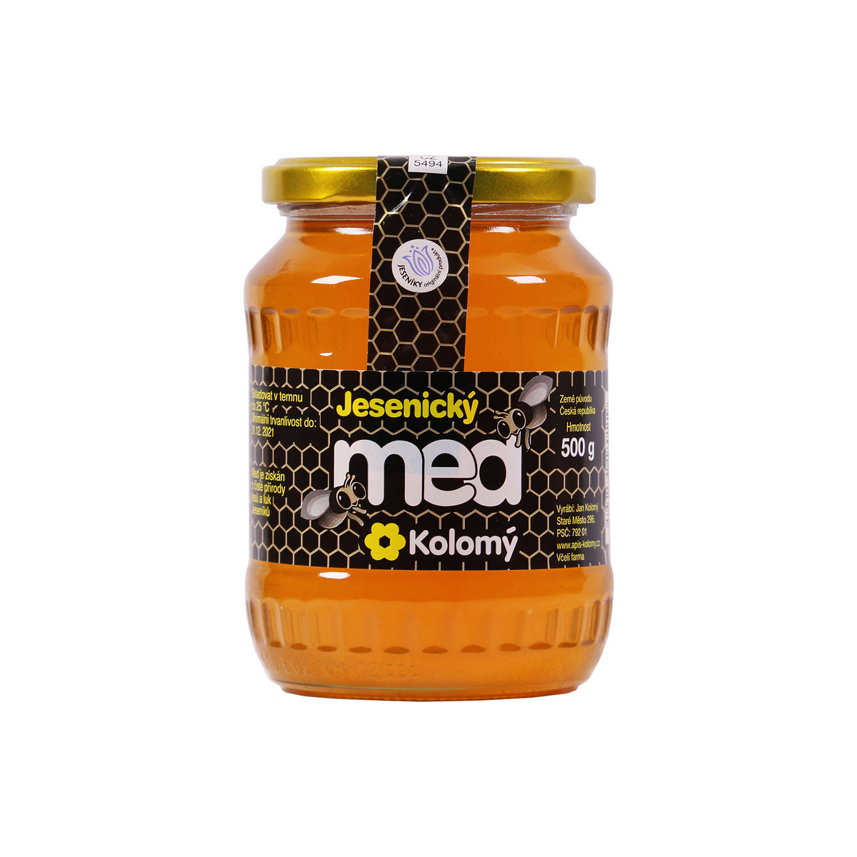 Kolomý Med lipový (950 g) – Econea.cz