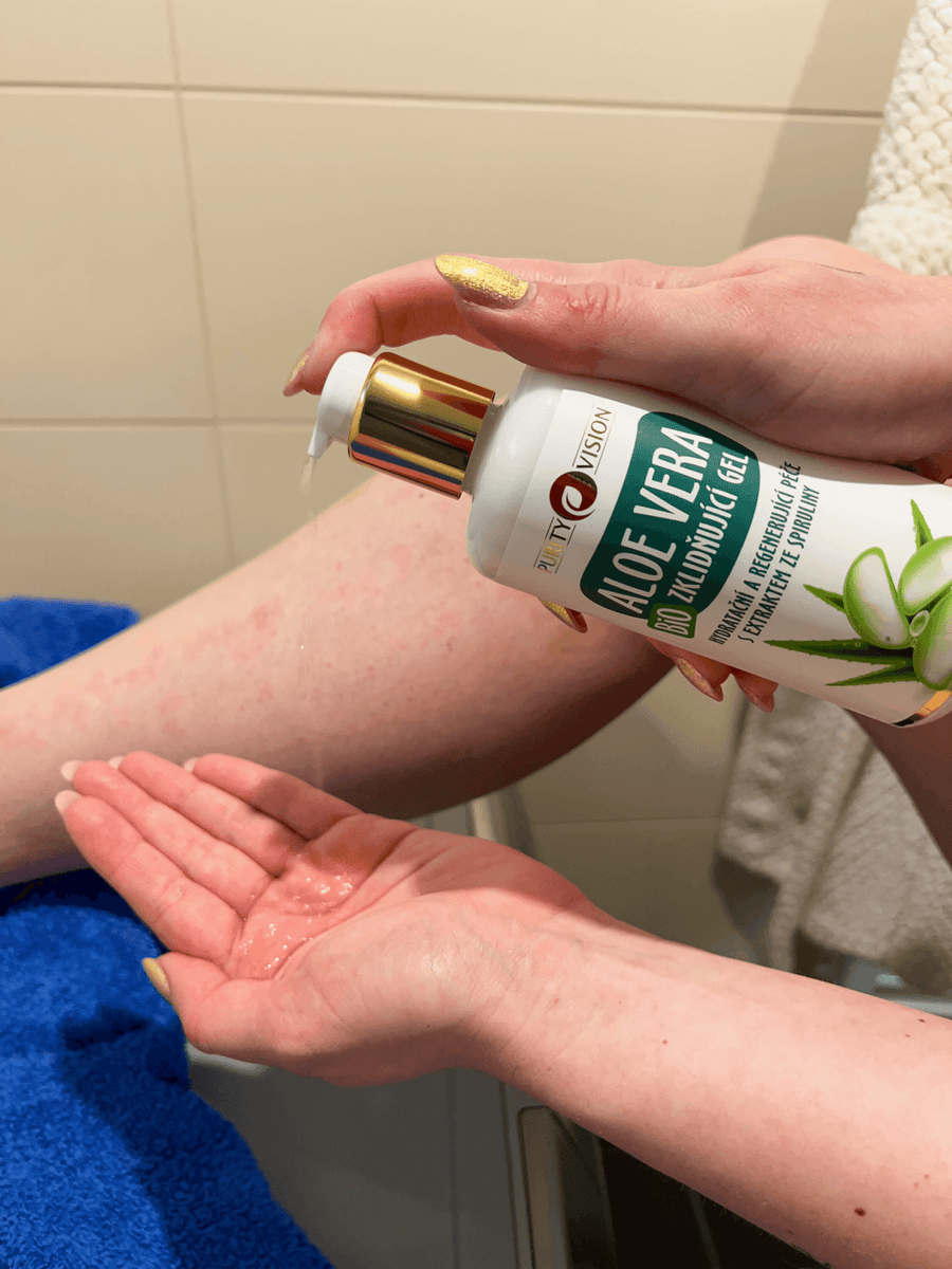 Purity Vision Zklidňující Aloe vera gel BIO (200 ml) – Econea.cz