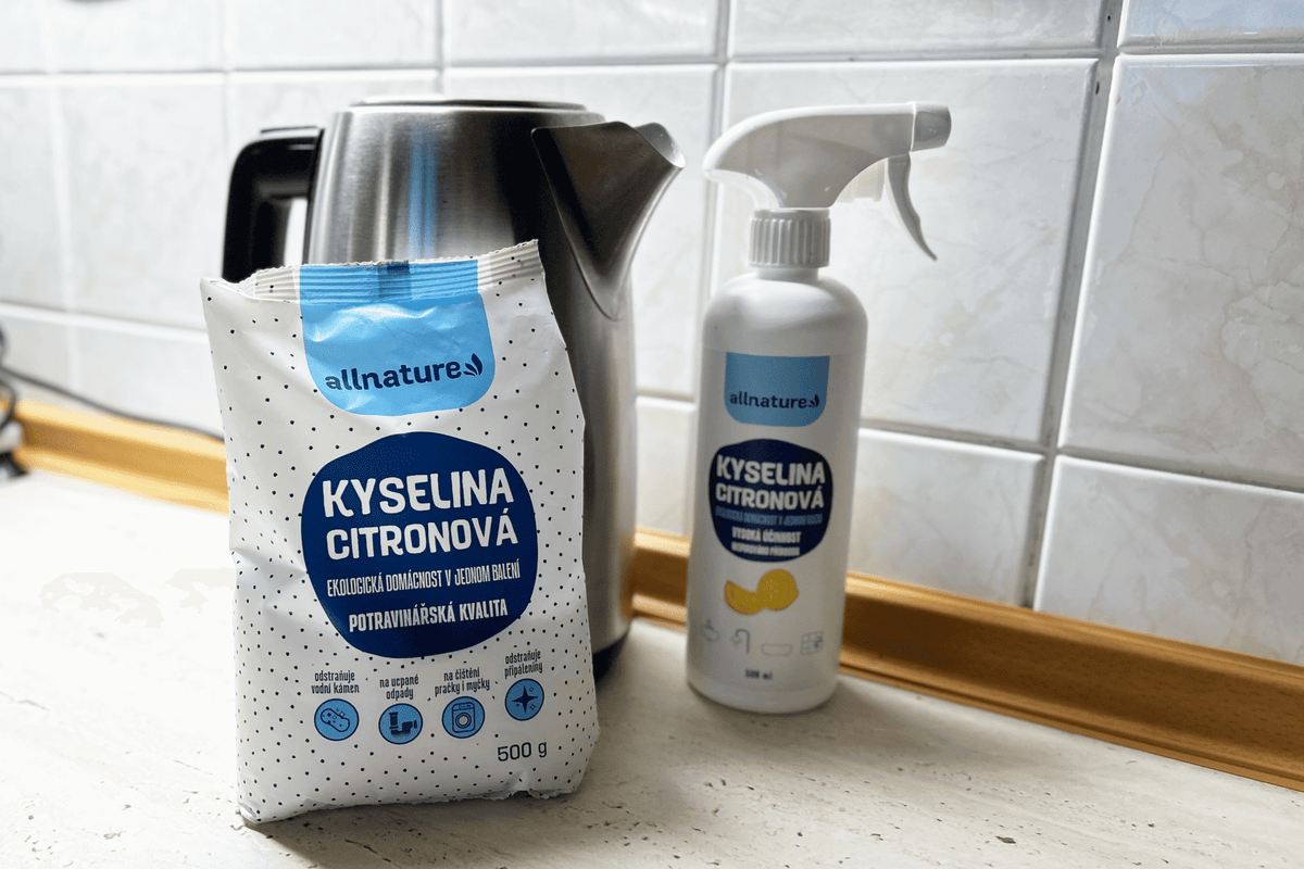 Allnature Kyselina citronová ve spreji (500 ml) – Econea.cz